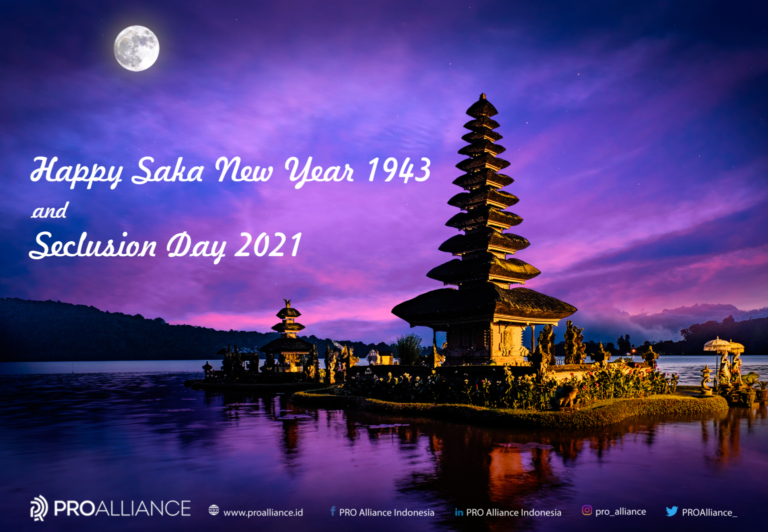 Happy New Shaka Year 1943 and Seclusion Day 2021 – PROALLIANCE