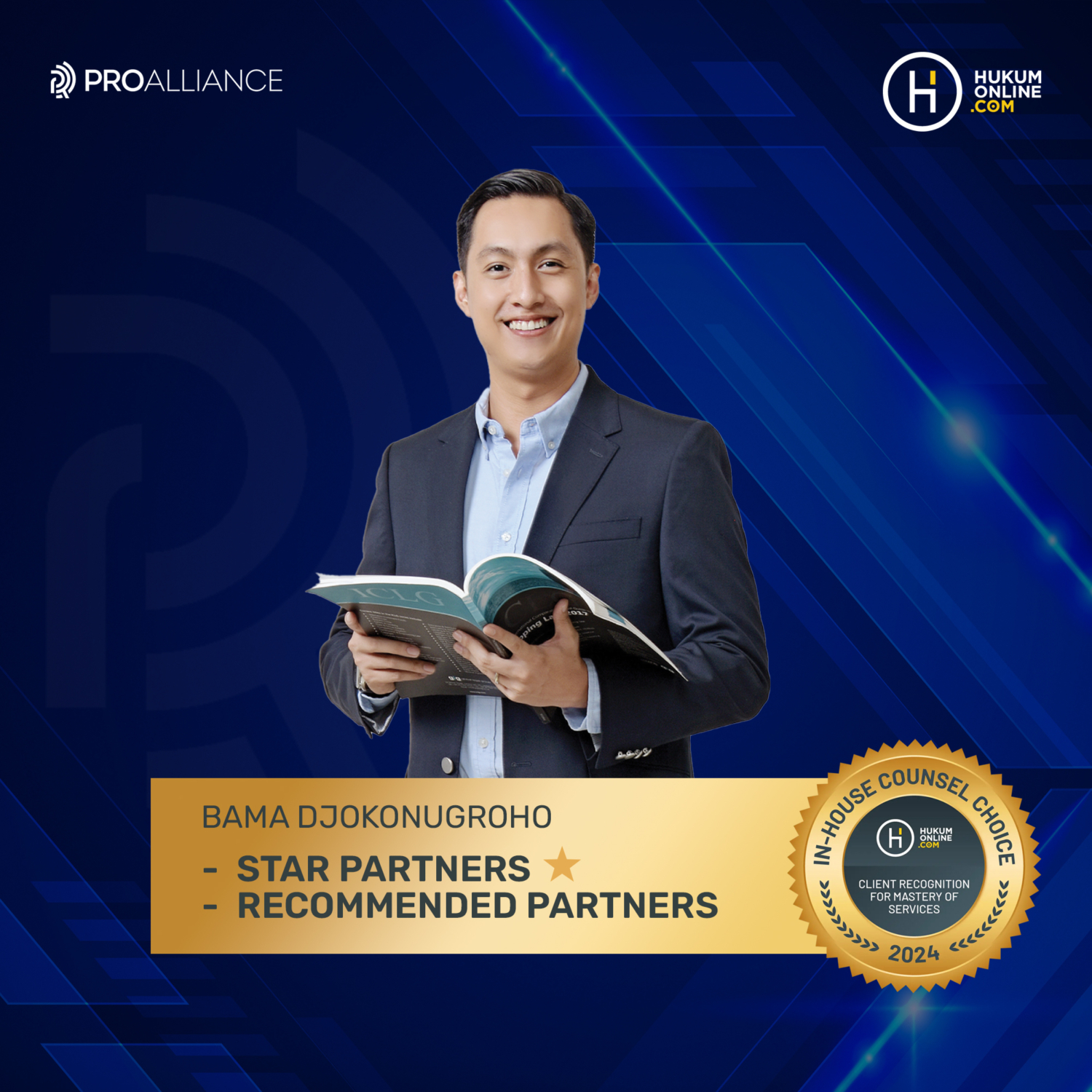 Our President Director, Bama Djokonugroho Recognized as a Star Partner and Recommended Partner ...