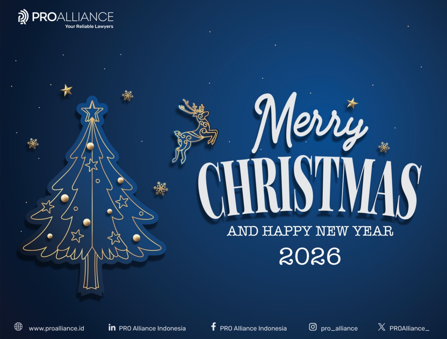 Merry Christmas and Happy New Year 2026 – PROALLIANCE